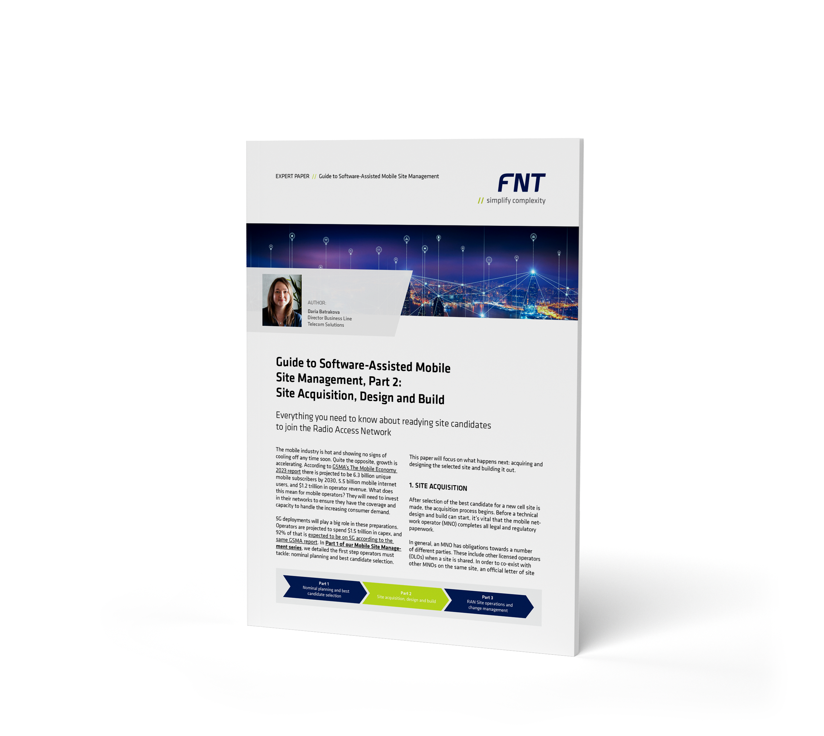 Expert Paper: Software-Assisted Mobile Site Management - Part 2